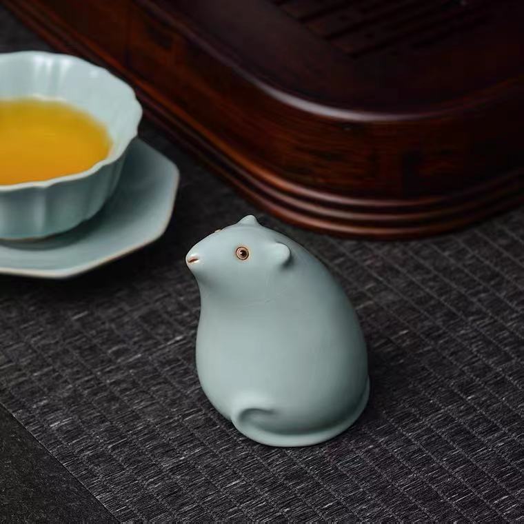 Traditional Tea Pet, Chinese Tea Pet, Little Mouse Tea Pet, Ru Kiln ...