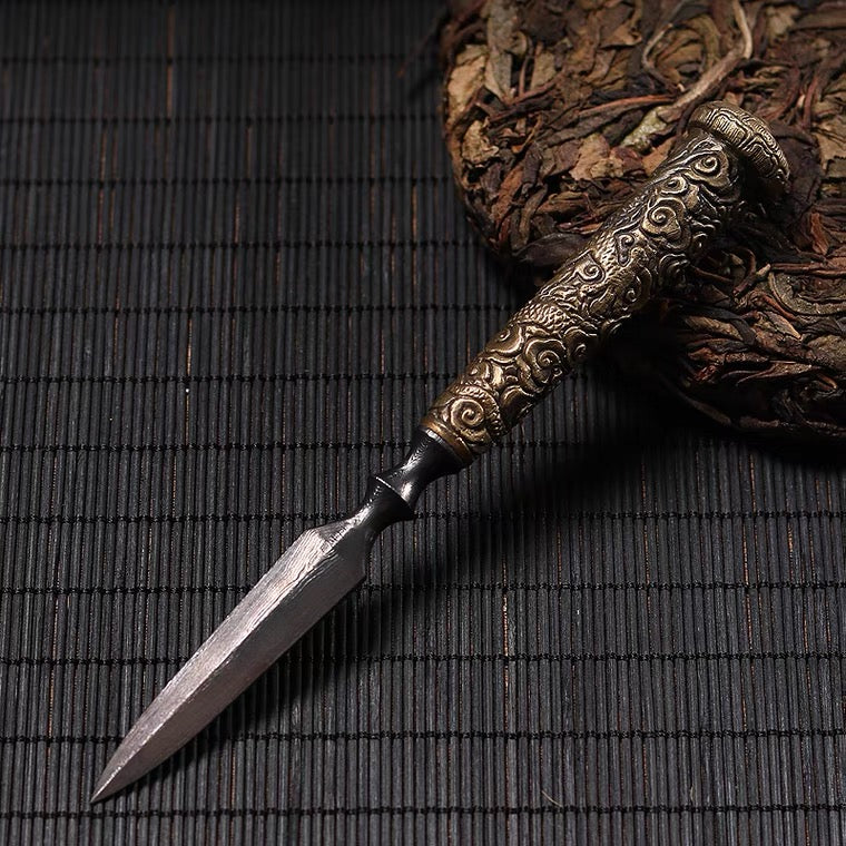 Handmade Tea Knife For Tea Cake, Pu 'er Tea Knife, Longquan Sword ...